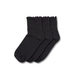 Urban Classics Socks 'Ruffle' female Black size 39-42