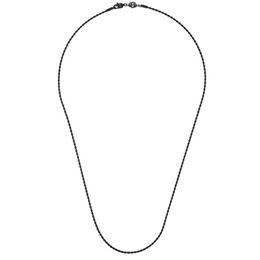 Akitsune Necklace 'Immortalitas' male Black size 60 cm