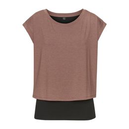 active by Lascana Lascana Active Performance Shirt female Beige size XL
