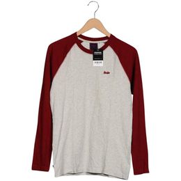 Superdry Langarmshirt Herren Größe S Second Hand grau