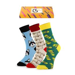 Crea Socks Socken 'Bunt' Herren Gr&ouml;&szlig;e 43 bunt