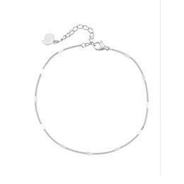 Hey Happiness Foot Jewelry 'Flat Links' female Silver size One Size