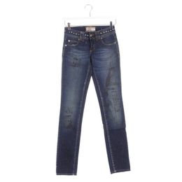 John Galliano Jeans Damen Gr&ouml;&szlig;e 24 Second Hand indigo / schwarz