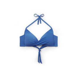 CALZEDONIA Bikini Top 'INDONESIA' female Blue size 95B/90C/85D