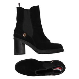 Tommy Hilfiger Stiefelette Damen Größe 36 Second Hand schwarz