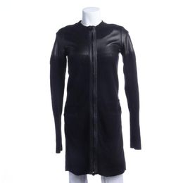 Chanel Übergangsjacke Damen Größe XS Second Hand schwarz