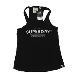 Superdry Top Damen Größe XS Second Hand schwarz