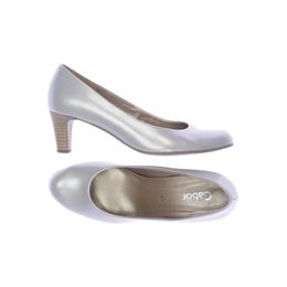 Gabor Pumps Damen Größe 37.5 Second Hand silber