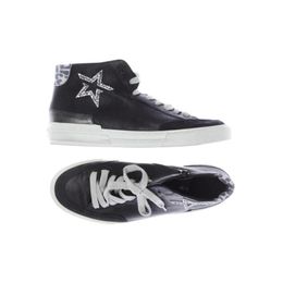 Paul Green Sneaker Damen Größe 38 Second Hand schwarz