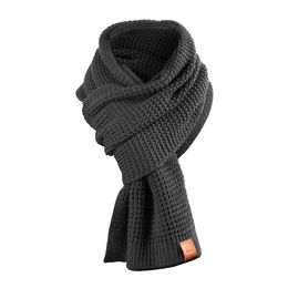 Manufaktur13 Scarf 'Rough' male Grey size B: 28 cm x H: 170 cm x T: 28 cm