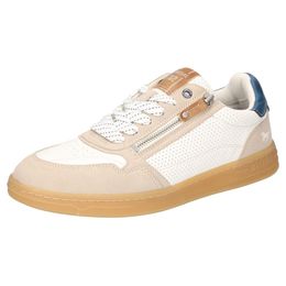 Mustang Sneaker Herren Größe 40 beige / weiß