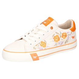Mustang Sneaker Damen Gr&ouml;&szlig;e 41 beige / helllila / orange