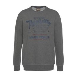 MAN'S WORLD Man's World Sweatshirt male Grey size XL