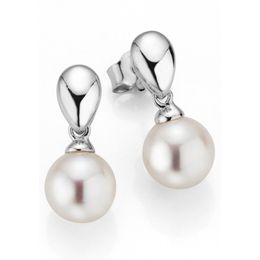ADRIANA Ohrringe Damen Größe One Size silber / perlweiß