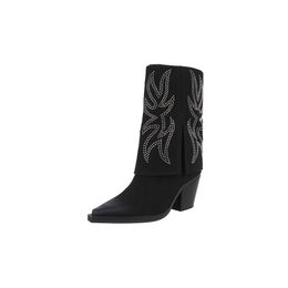 Ital-Design Cowboy Boots female Black size 38