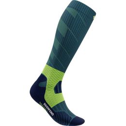 Bauerfeind, Damen, Sportsocken, Women's Trail Run Compression Socks (43 - 46), Blau