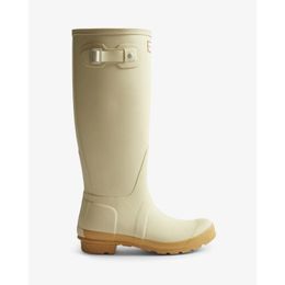 Hunter, Damen, Gummistiefel, Women's Original Tall, Beige, (39)