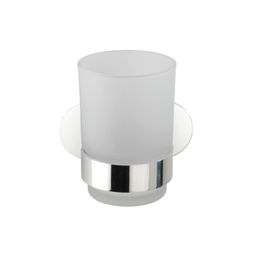 Wenko Toilet Accessories 'Turbo-Loc ' male Silver size B: 10cm x H: 9,5cm x T: 10cm