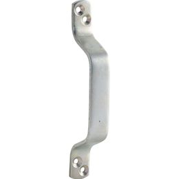GAH, Möbelgriff, Torgriff Länge 170 mm Breite 20 mm Stahl galvanisch gelb verzinkt Anzahl Löcher 4