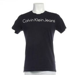 Calvin Klein T-Shirt Herren Gr&ouml;&szlig;e XS Second Hand navy
