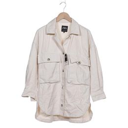 Zara Jacke Damen Größe XS Second Hand creme