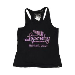 Superdry Top Damen Größe L Second Hand schwarz