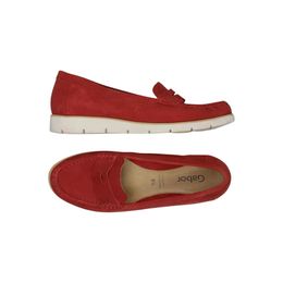 Gabor Halbschuh Damen Größe 38.5 Second Hand rot