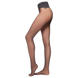 CALZEDONIA Tights 'Totally Invisible' female Blue size M