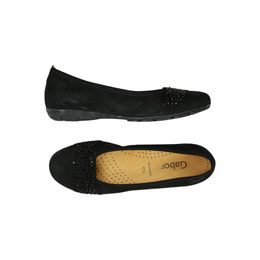 Gabor Ballerina Damen Größe 37.5 Second Hand schwarz