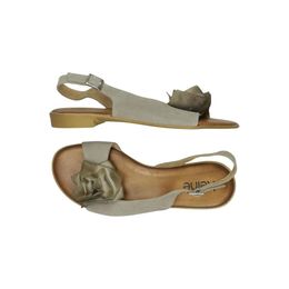 Heine Sandalen Damen Größe 37 Second Hand grau