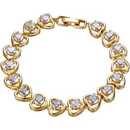 Firetti Armband Damen Gr&ouml;&szlig;e One Size gold / wei&szlig;