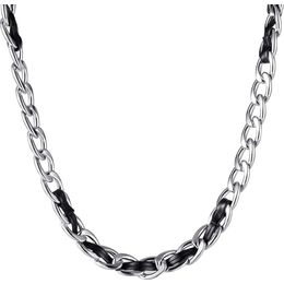 Firetti Kette Damen Gr&ouml;&szlig;e One Size schwarz / silber