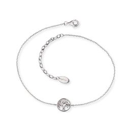 Engelsrufer Foot Jewelry 'Lebensbaum, ERF-Liltree' female Silver size One Size