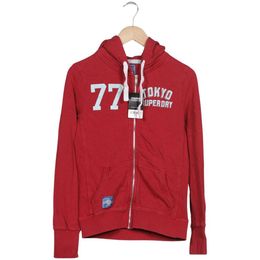 Superdry Kapuzenpullover Damen Größe S Second Hand rot