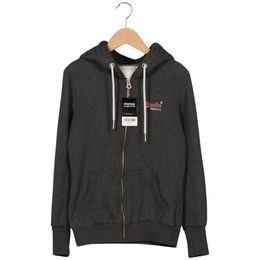 Superdry Kapuzenpullover Damen Größe M Second Hand grau