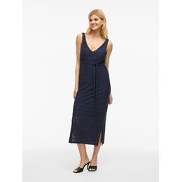 Vila Kleid "Amalina" in Dunkelblau - 77% | Gr&ouml;&szlig;e S | Damen-kleider