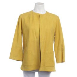 manzoni24 Manzoni 24 Lederjacke / Ledermantel Damen Größe M Second Hand gelb