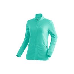 Maier Sports Fleecejacke "Denise" in Türkis - 48% | Größe 40 | Damenjacken