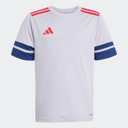 adidas Performance Funktionsshirt 'Squa25' Jungen Größe 116 navy / hellgrau / hellrot