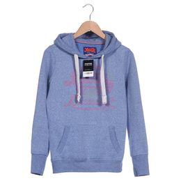 Superdry Kapuzenpullover Damen Größe M Second Hand blau