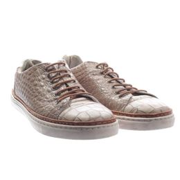 Floris van Bommel Halbschuhe Herren Größe 42 Second Hand braun