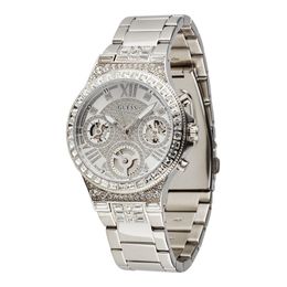 Guess Uhr 'Moonlight' Damen Gr&ouml;&szlig;e One Size silber / transparent