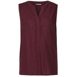Street One Bluse Damen Größe XXXL dunkelrot