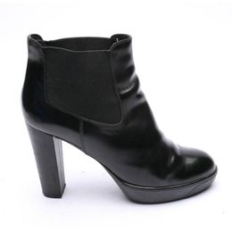 Hogan Stiefeletten Damen Größe 41 Second Hand schwarz