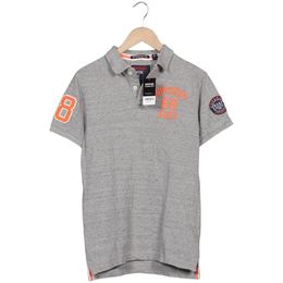 Superdry Poloshirt Herren Größe S Second Hand grau
