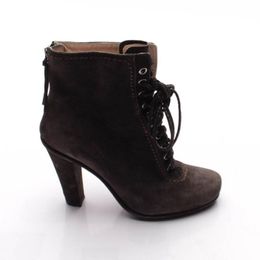 Miu Miu Stiefeletten Damen Größe 37 Second Hand dunkelgrau