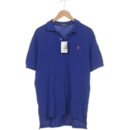 Polo Ralph Lauren Poloshirt Herren Größe L Second Hand blau