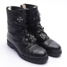 Jimmy Choo Stiefeletten Damen Größe 38 Second Hand schwarz