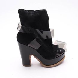 Just Cavalli Stiefeletten Damen Größe 38 Second Hand schwarz