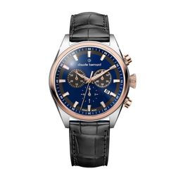 Claude Bernard Analoguhr 'Proud Heritage Chronograph' Herren Größe One Size rosegold